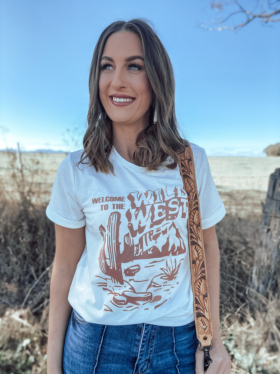 Welcome To The Wild West Graphic Tee – Wild Rose Country
