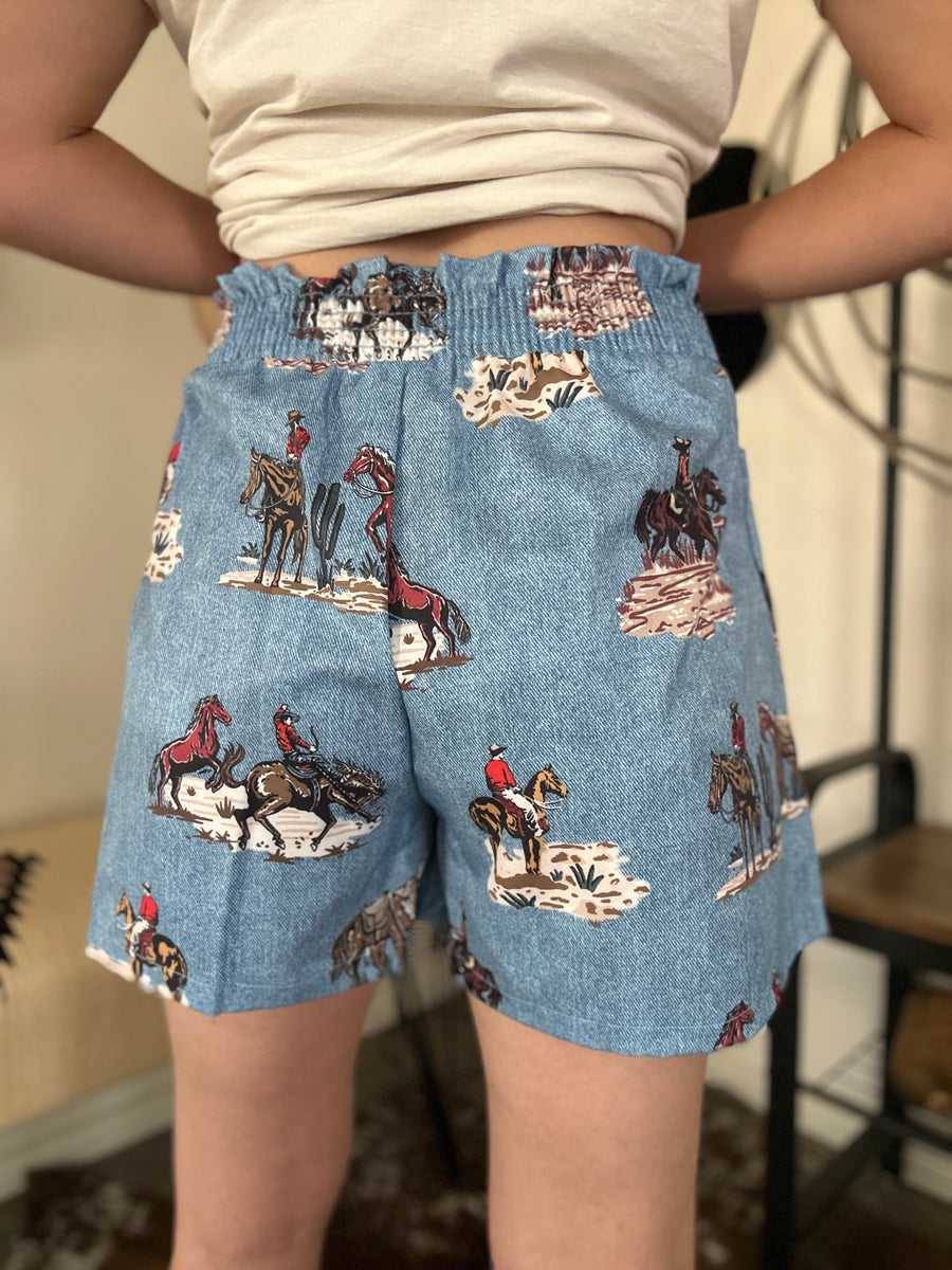 Marra Print Shorts – Wild Rose Country
